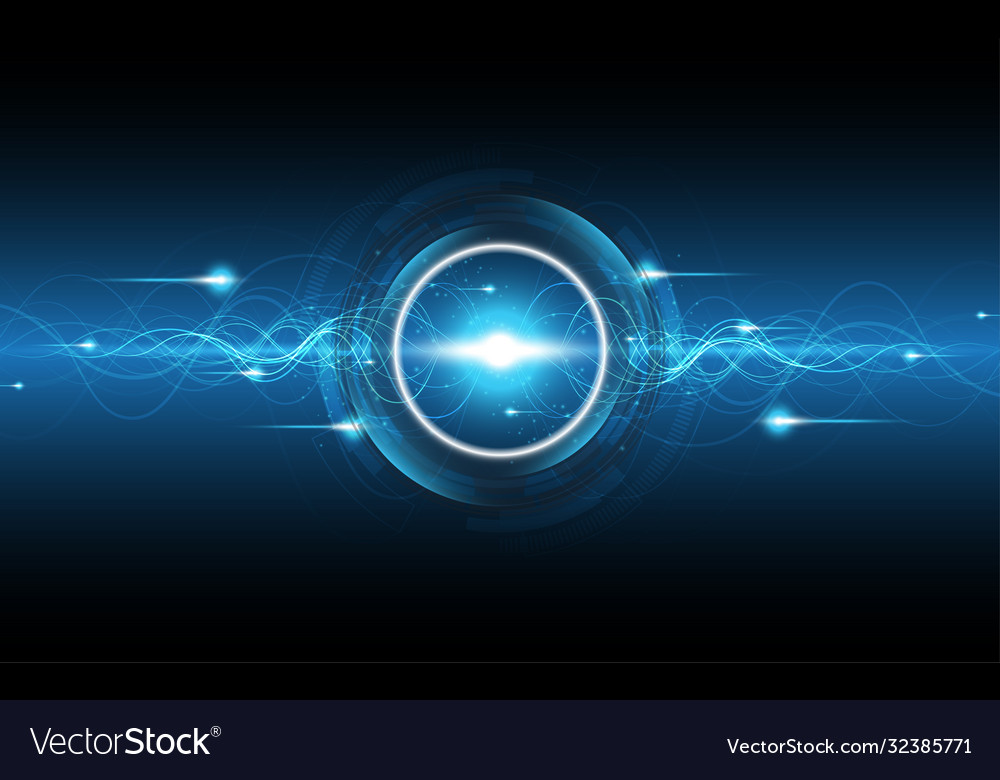 Abstract technology background hi-tech Royalty Free Vector