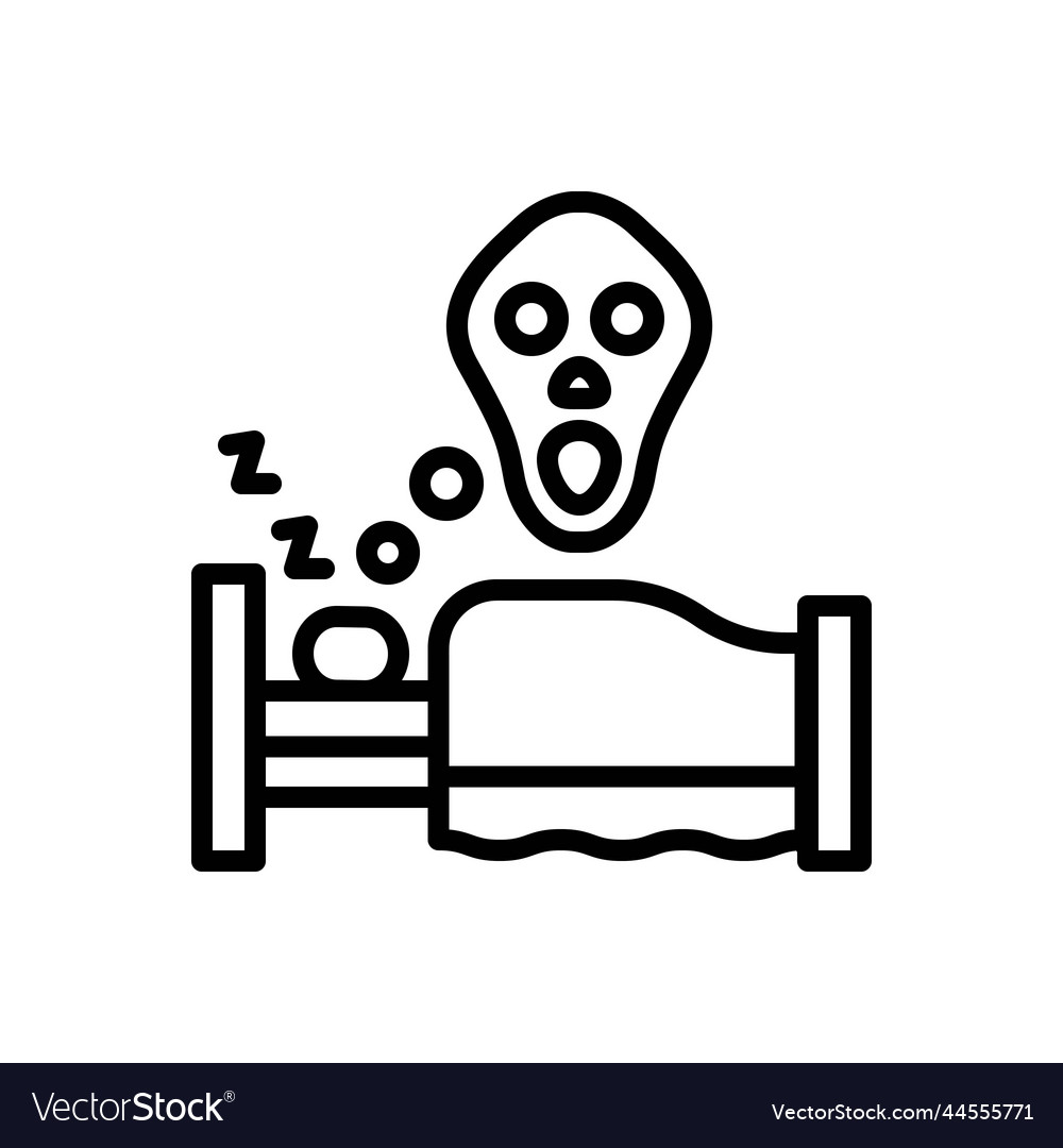 Nightmare Royalty Free Vector Image - VectorStock