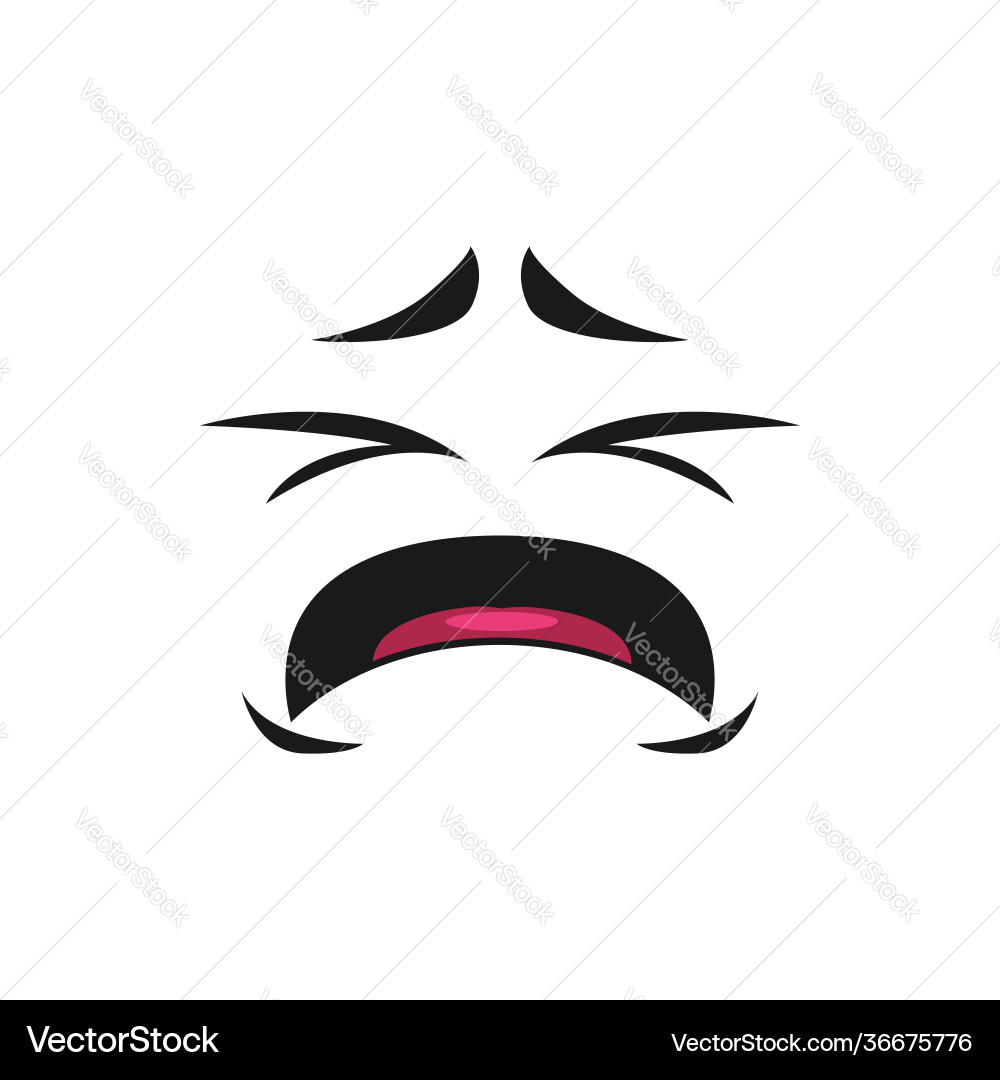 Crying Face Emoticon Text