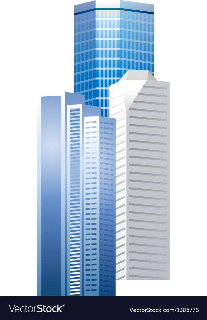 Icon skyscraper Royalty Free Vector Image - VectorStock