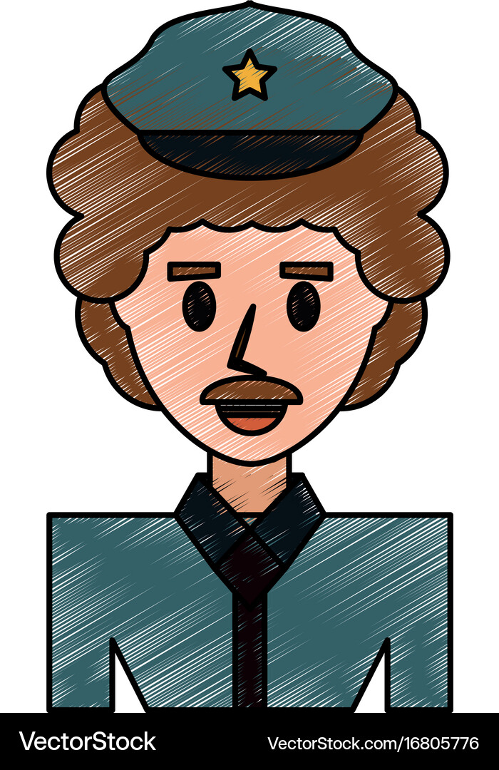 Police officer cartoon Royalty Free Vector Image