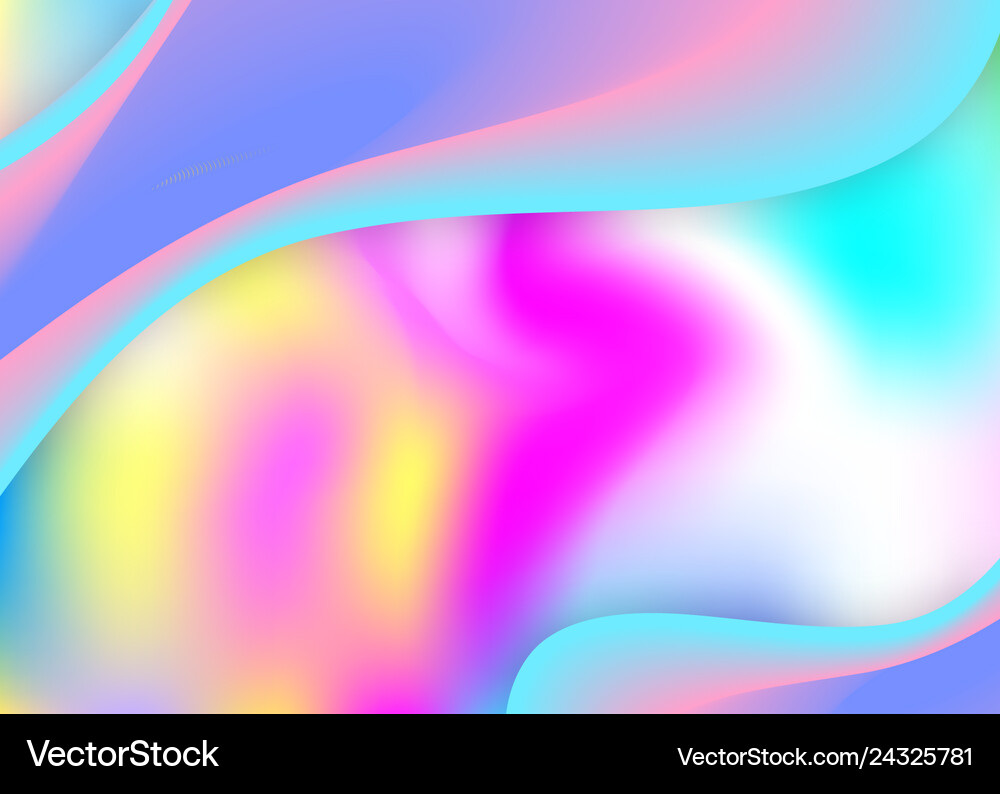 Fluid background with liquid dynamic elements Vector Image