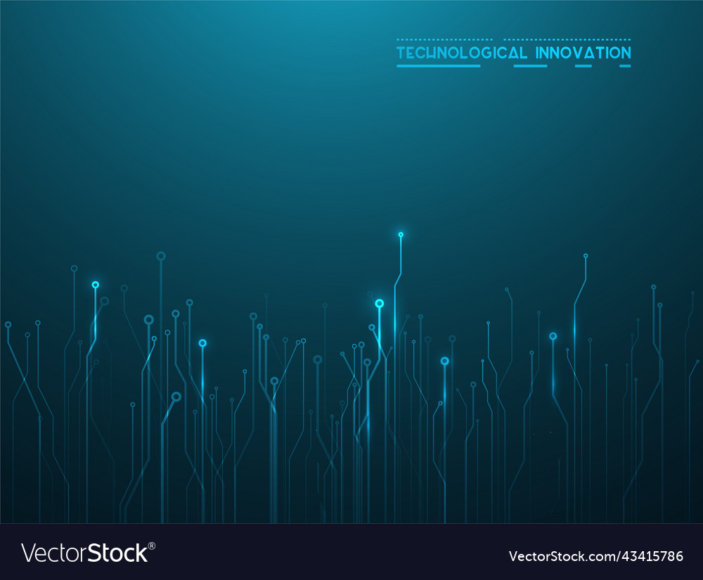 Abstract technology background Royalty Free Vector Image
