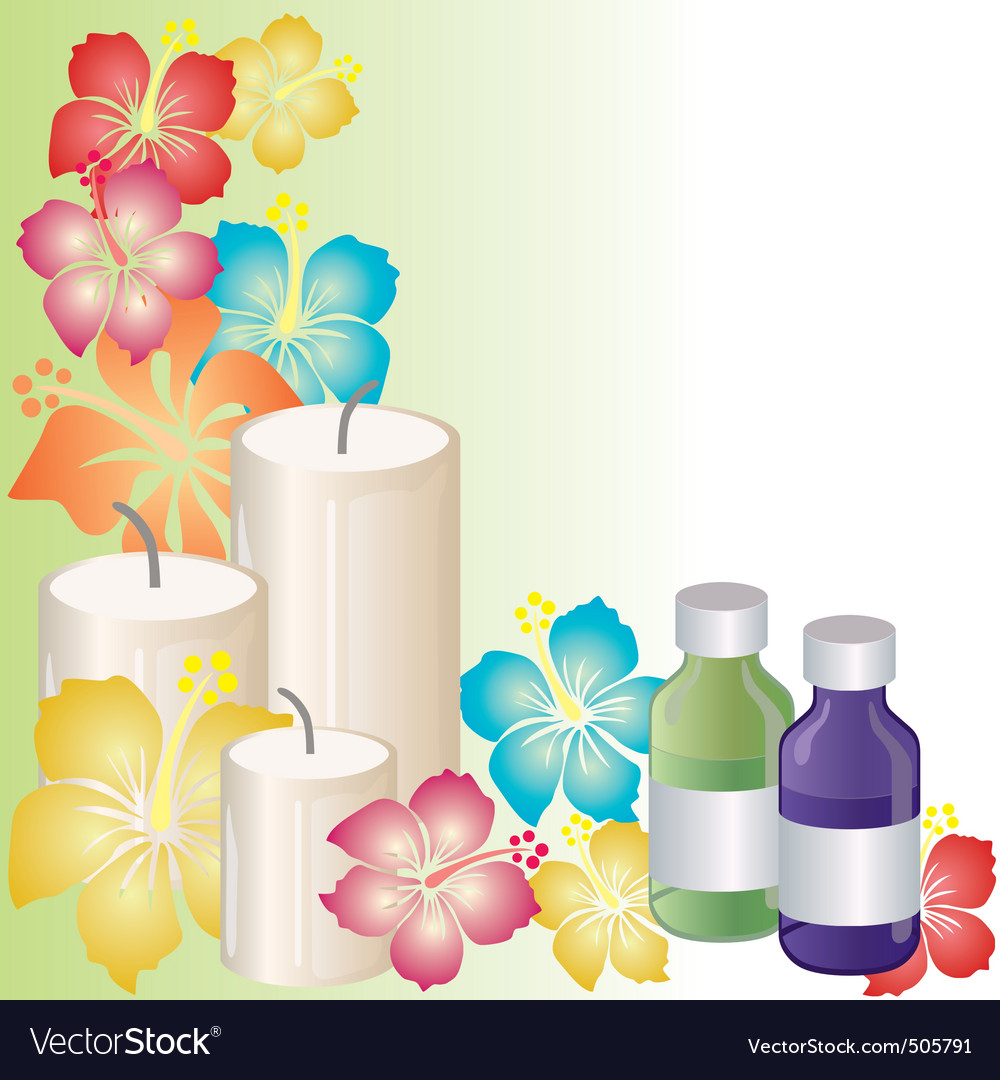 Aromatherapy Royalty Free Vector Image - VectorStock