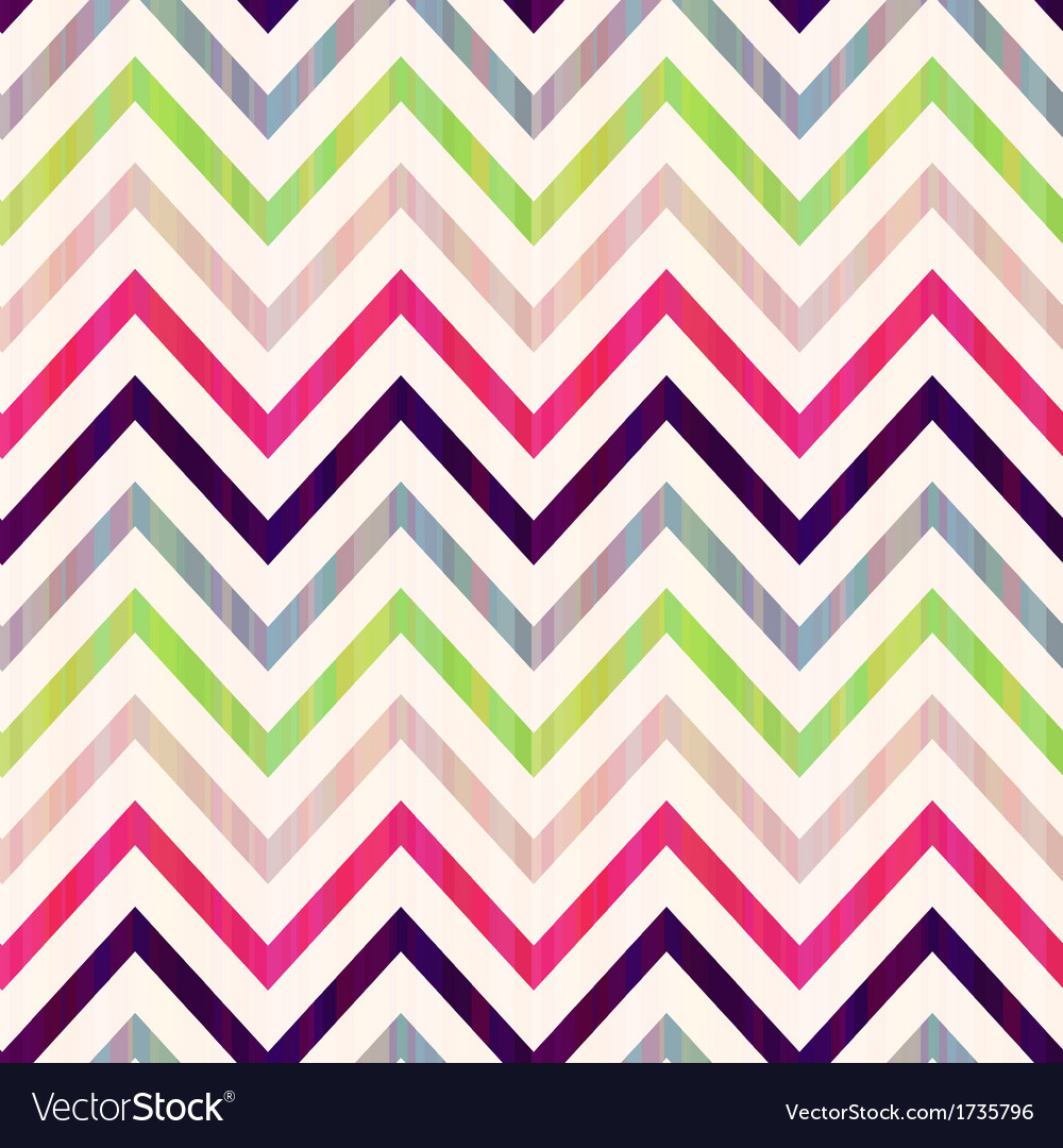 Colorful Chevron Pattern Royalty Free Vector Image