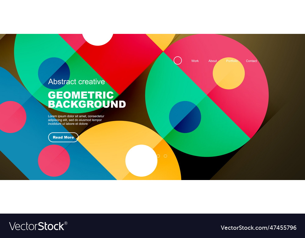 Simple circles and round elements pattern Vector Image