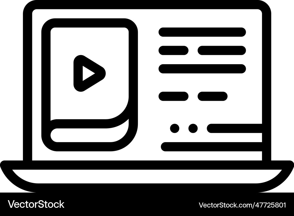 Course Royalty Free Vector Image - VectorStock