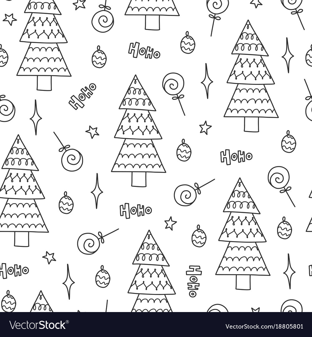 Doodle pattern Royalty Free Vector Image - VectorStock