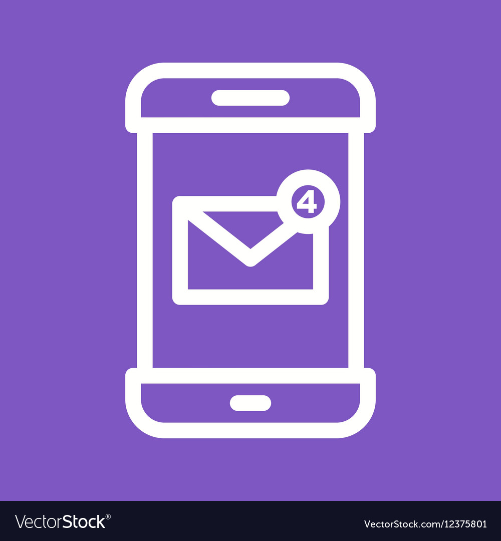 New messages Royalty Free Vector Image - VectorStock