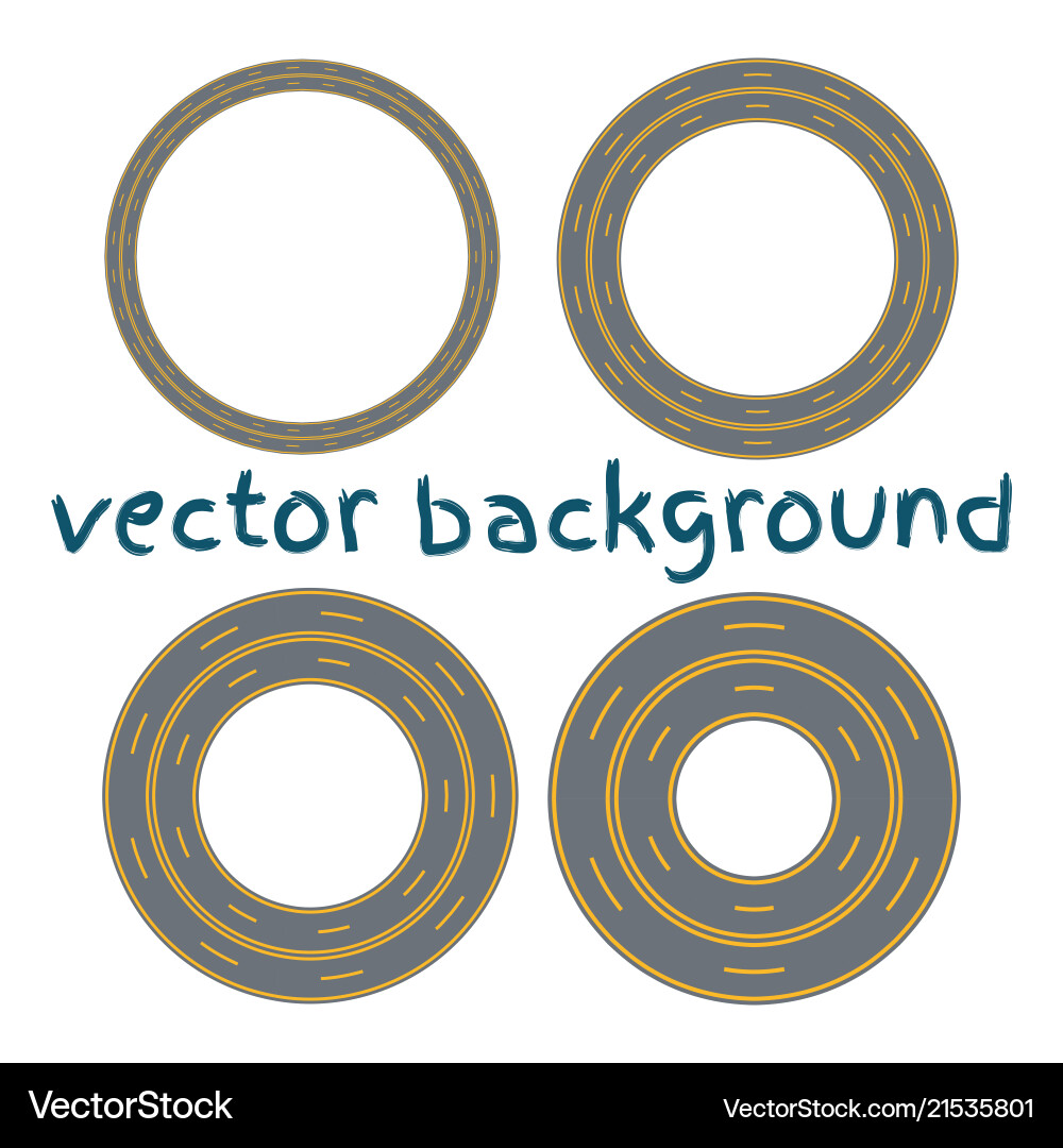 Road asphalt straight seamless Royalty Free Vector Image