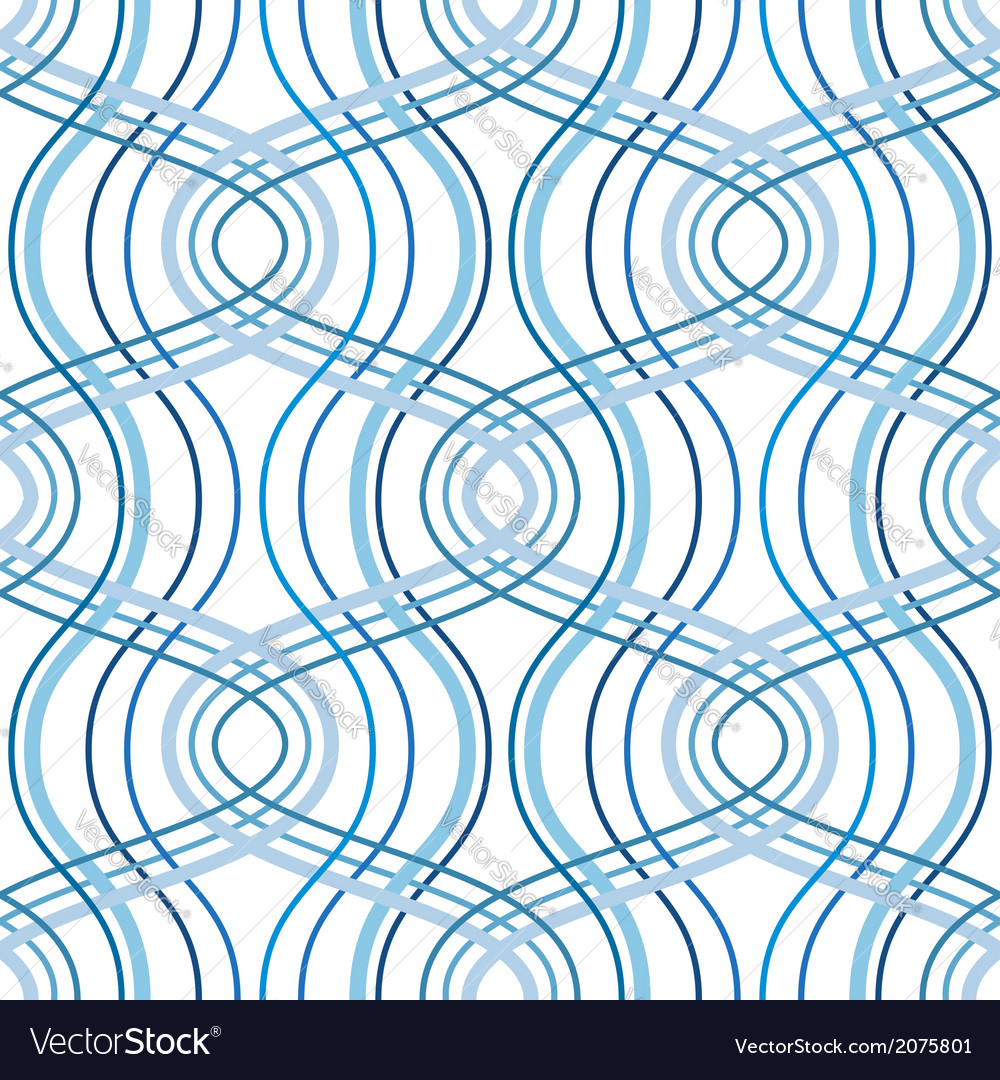 Wavy pattern Royalty Free Vector Image - VectorStock