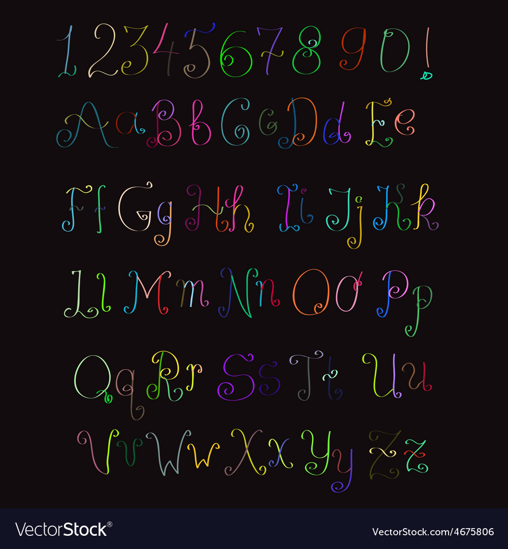 Abc Royalty Free Vector Image - VectorStock