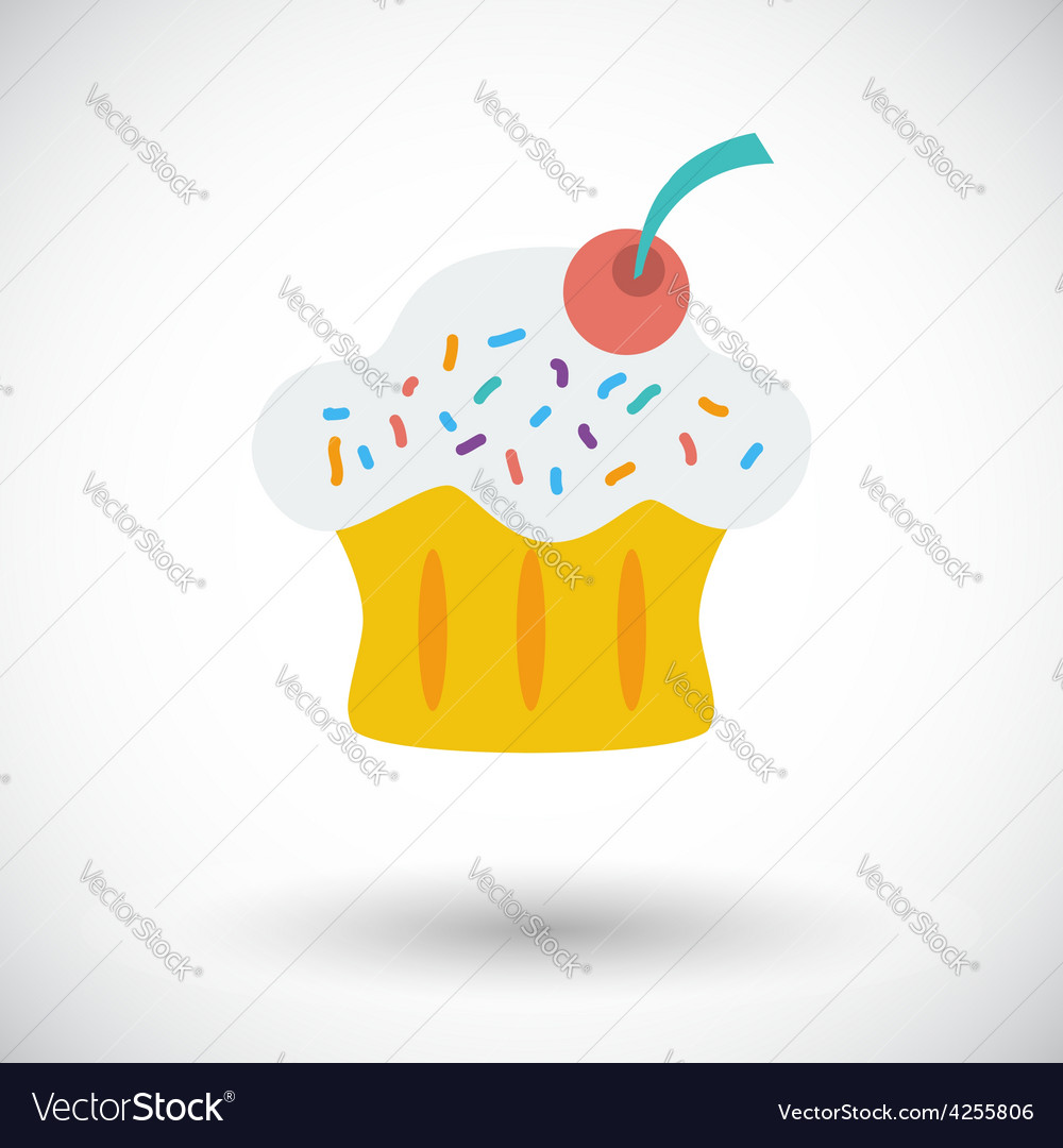 Cupcake Royalty Free Vector Image - VectorStock