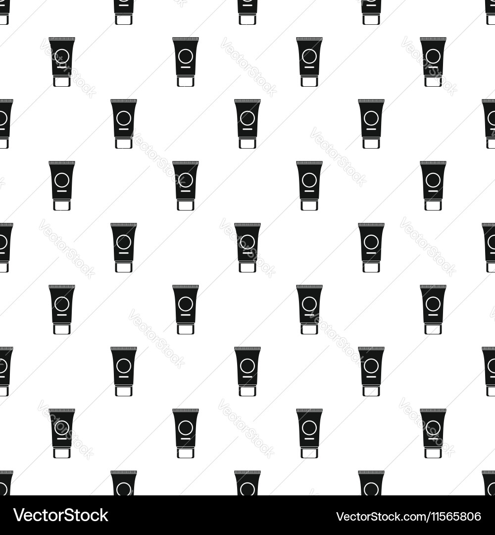 Tube of cream pattern simple style Royalty Free Vector Image