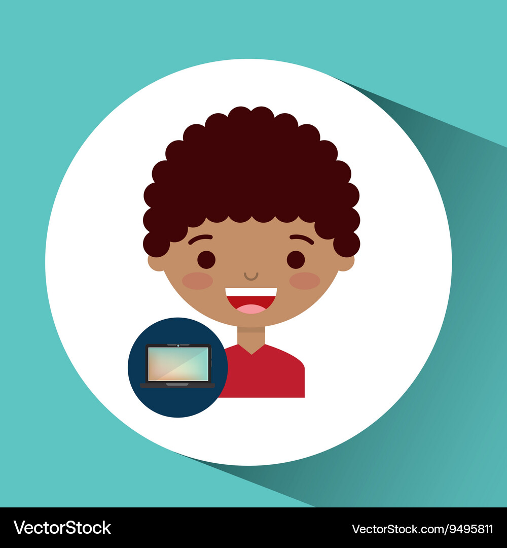 User technology design Royalty Free Vector Image