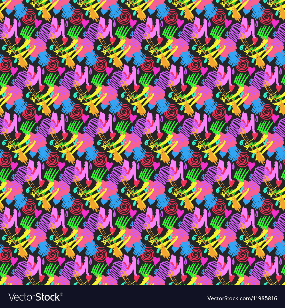 Abstract background seamless pattern Royalty Free Vector