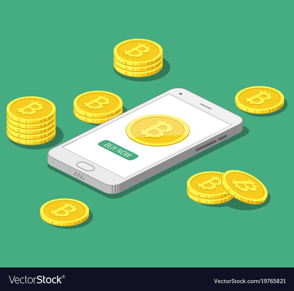 Crypto currency design Royalty Free Vector Image