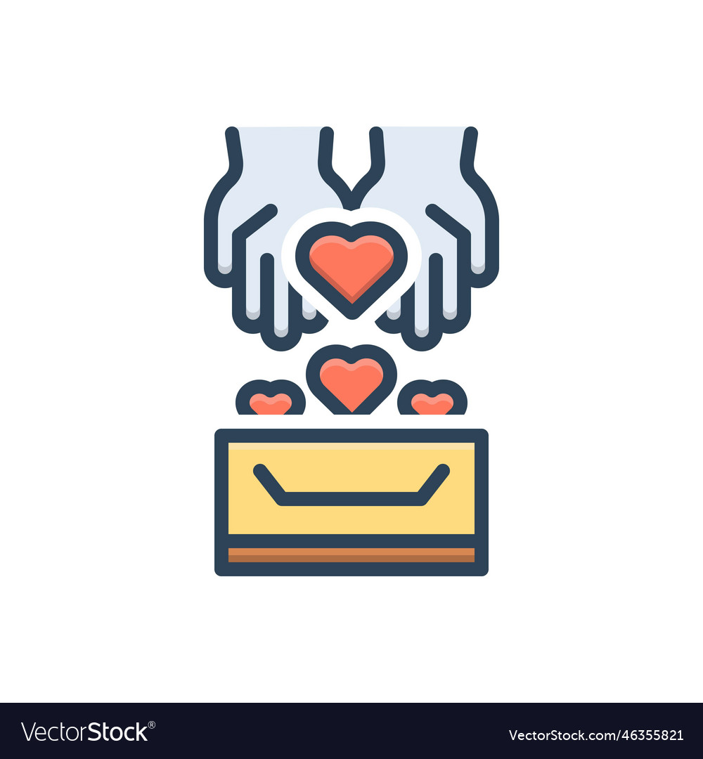Donation Royalty Free Vector Image - VectorStock