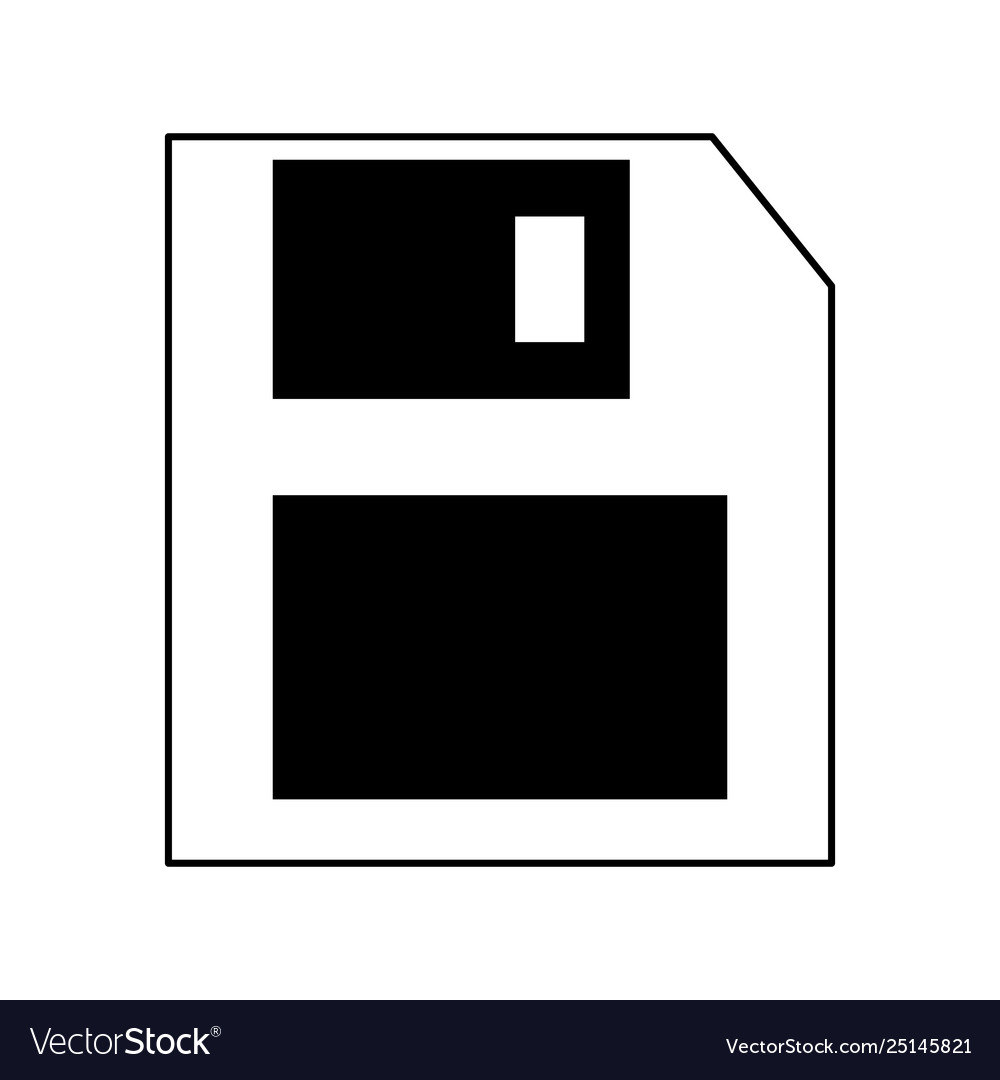 Floppy disk icon Royalty Free Vector Image - VectorStock