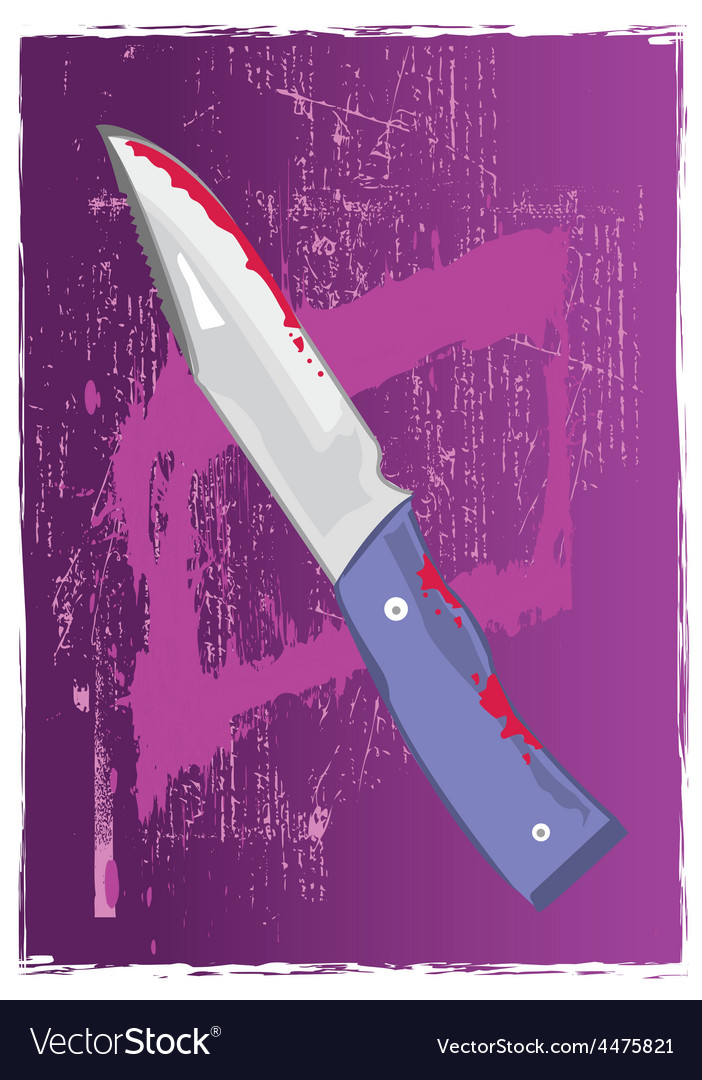Knife design Royalty Free Vector Image - VectorStock