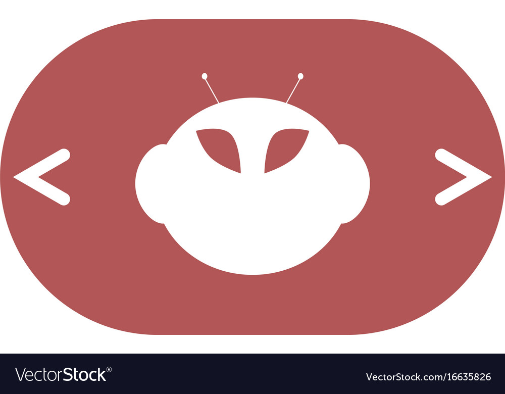 Alien icon Royalty Free Vector Image - VectorStock