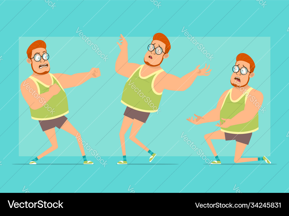 Funny Fitness Cartoons Fat Man
