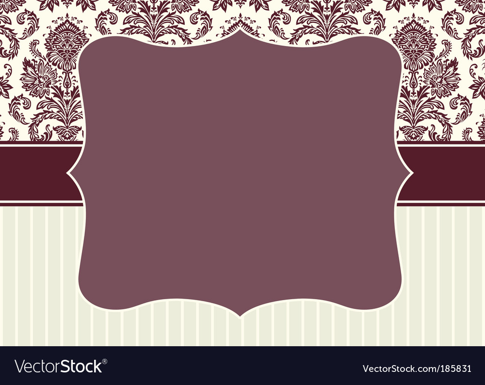 Patterns and frame Royalty Free Vector Image - VectorStock