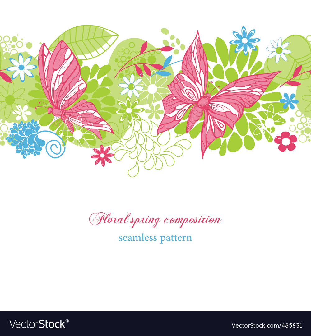 Spring background Royalty Free Vector Image - VectorStock