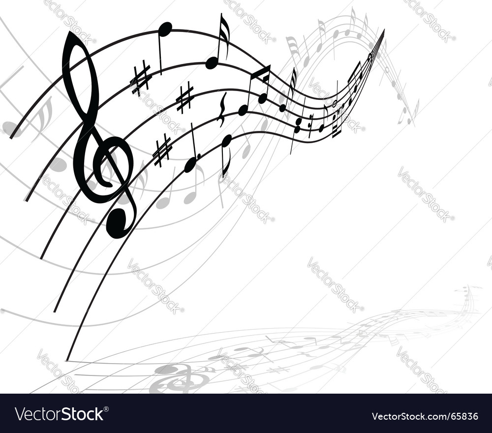 Musical notes Royalty Free Vector Image - VectorStock