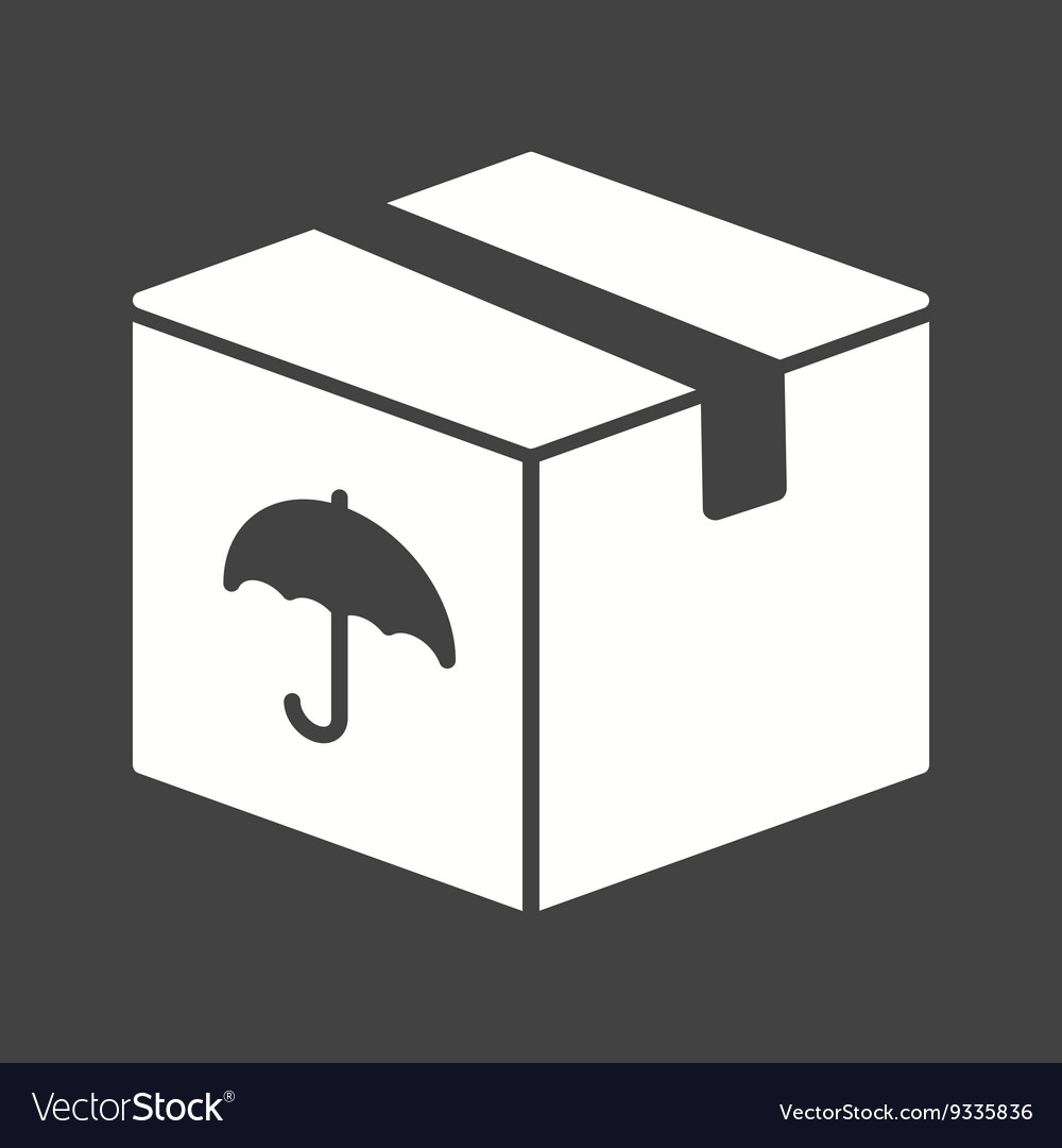 Packed box Royalty Free Vector Image - VectorStock