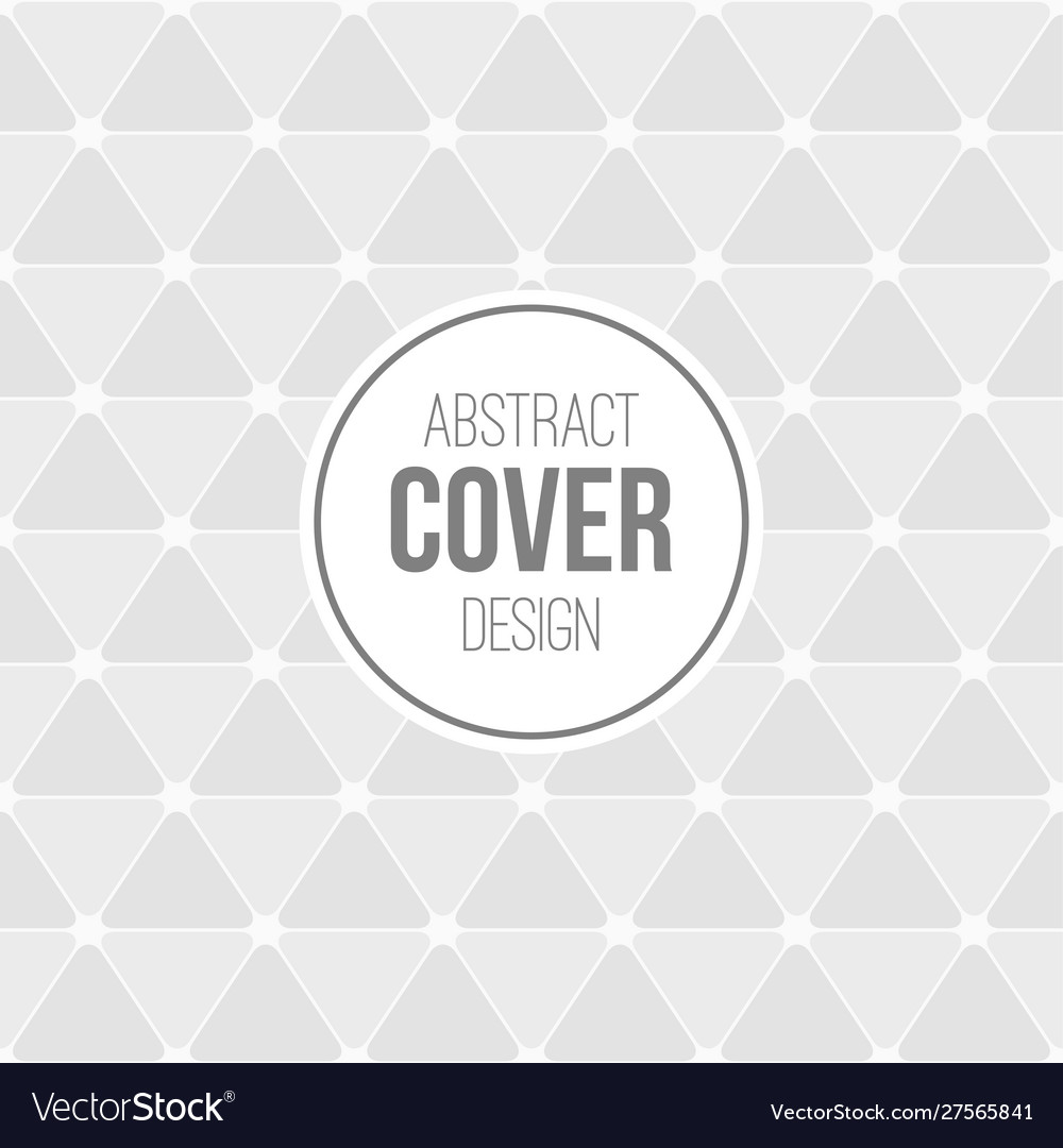 Abstract creative concept layout template rounded Vector Image
