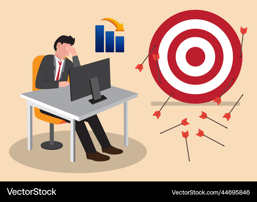 Losers mistake or mistake incompetent desperate Vector Image