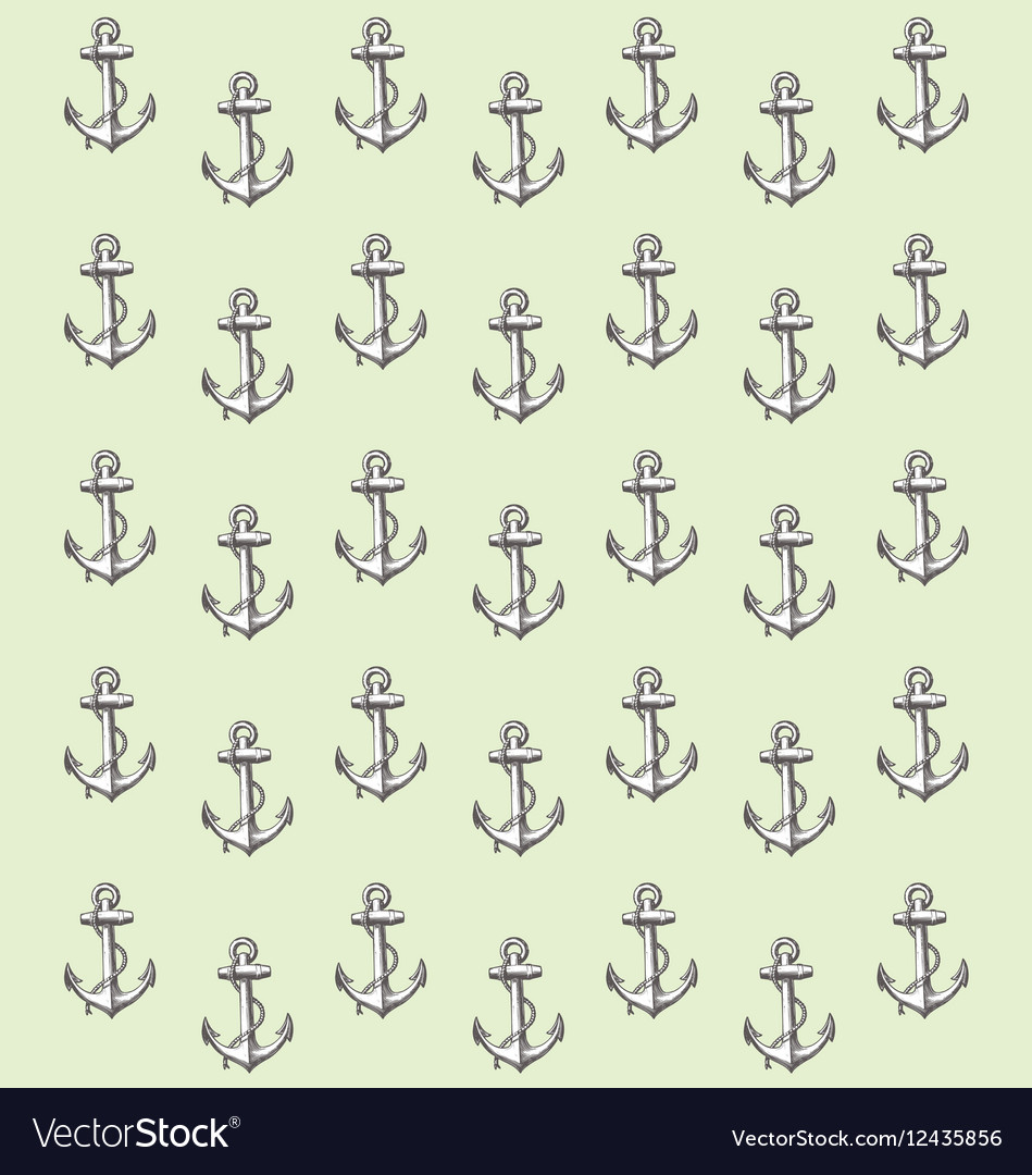 Anchor pattern Royalty Free Vector Image - VectorStock