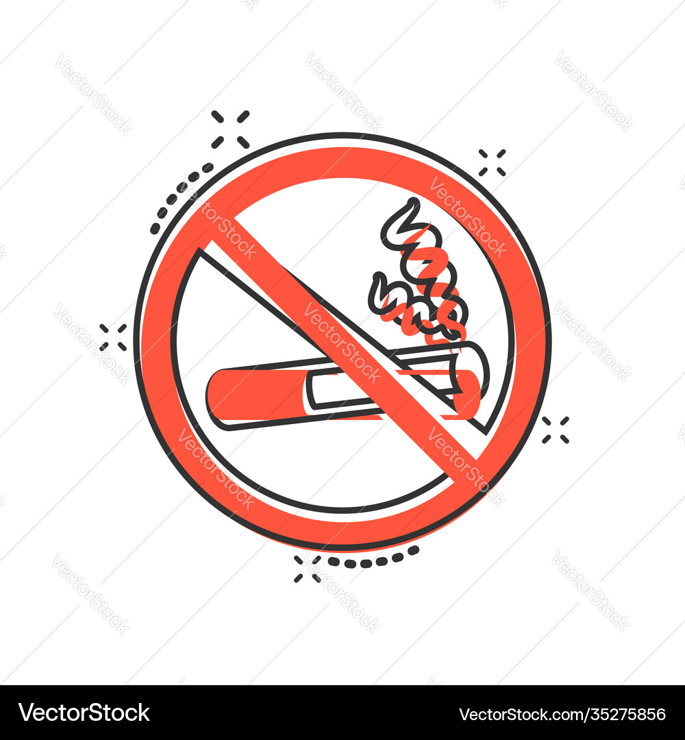 Comic Smoking Cessation 118 Quit Smoking Cartoon Stock Photos,