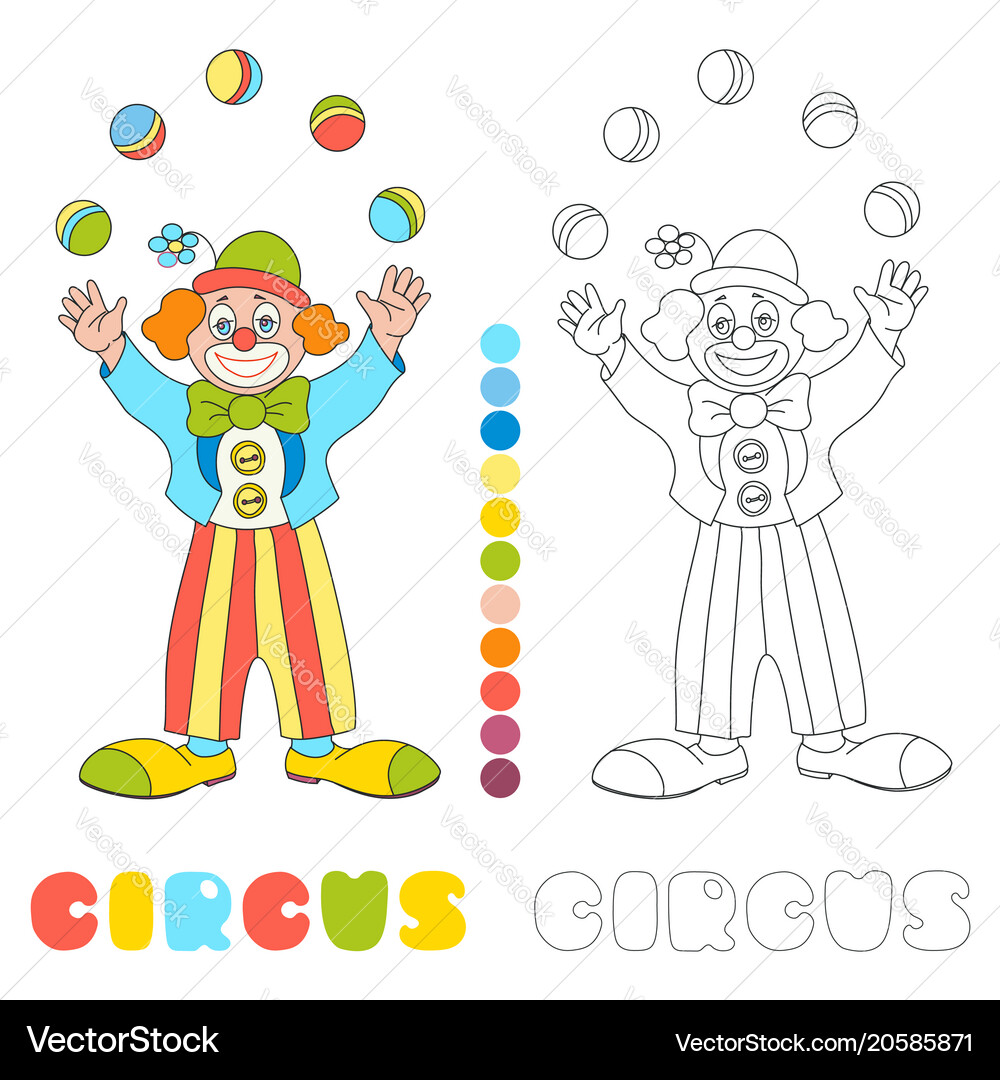 Circus Clowns Coloring Pages Free CLOWN Coloring Pages For Download