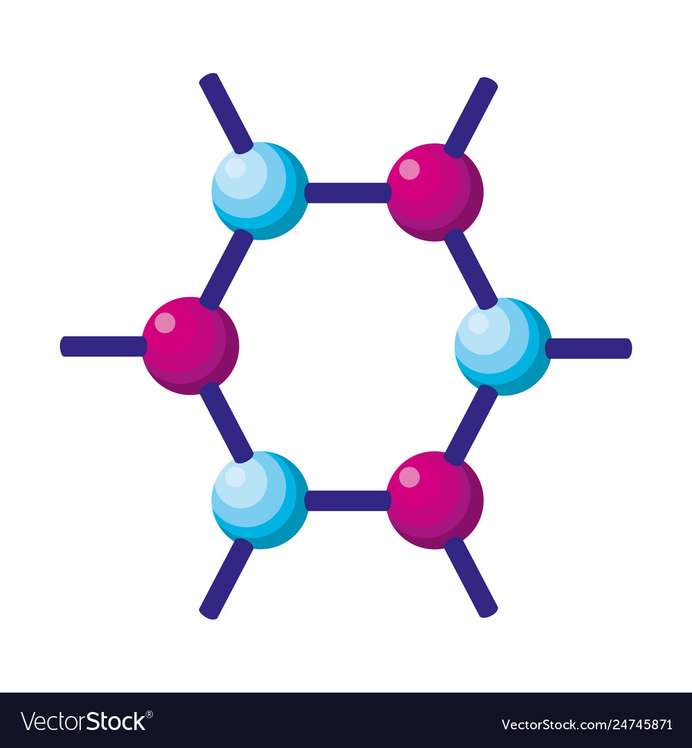 Structure molecular science icon Royalty Free Vector Image Structure molecular science icon Royalty Free Vector Image