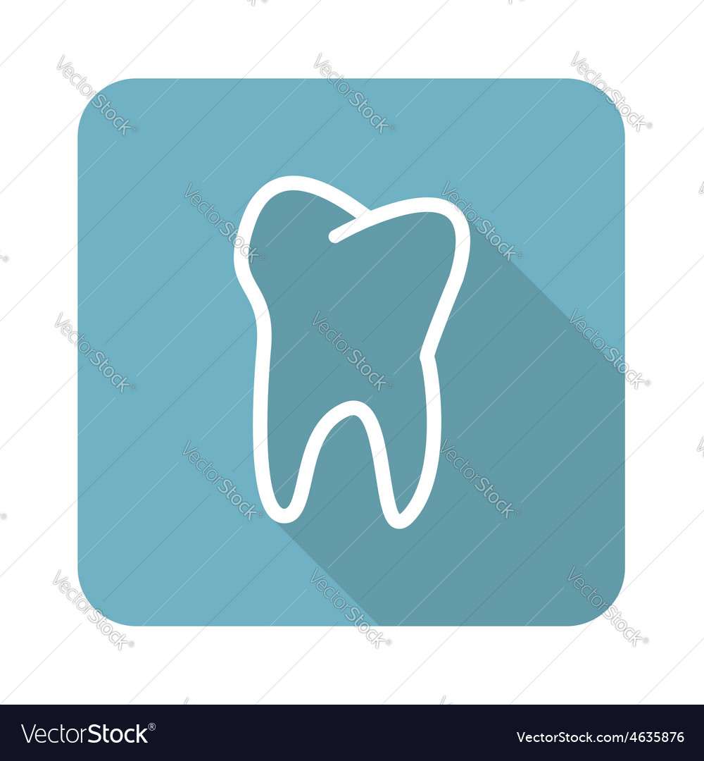Tooth icon Royalty Free Vector Image - VectorStock