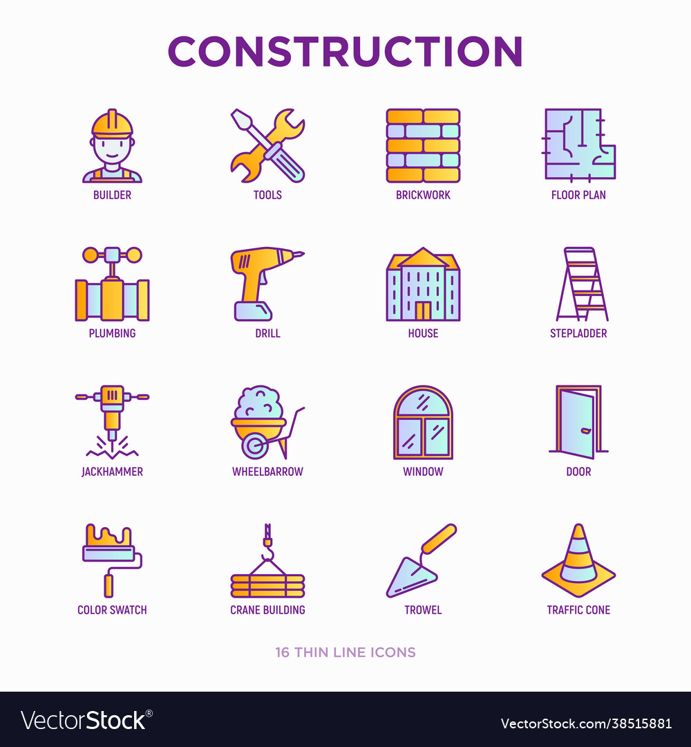 Builder Royalty Free Vector Image - VectorStock