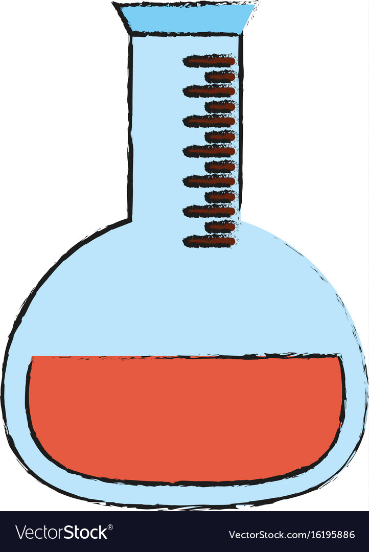 Flask Royalty Free Vector Image - VectorStock