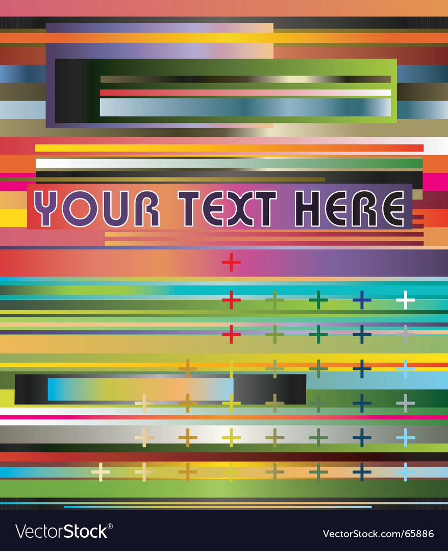 Plusone Royalty Free Vector Image - VectorStock