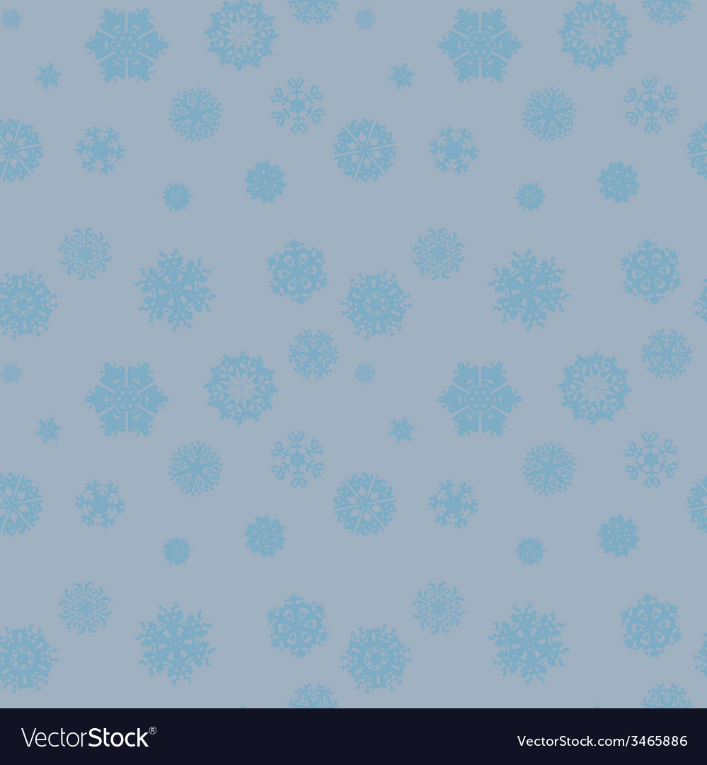 Snowflakes winter seamless texture endless pattern