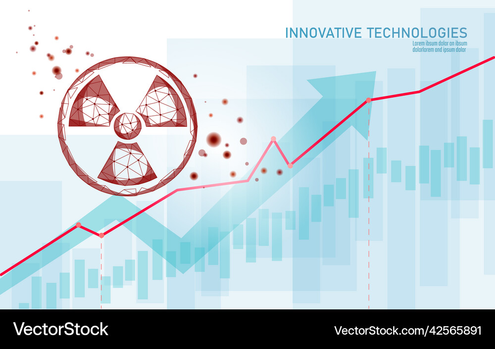 Atom particle sign nuclear military weapons Vector Image