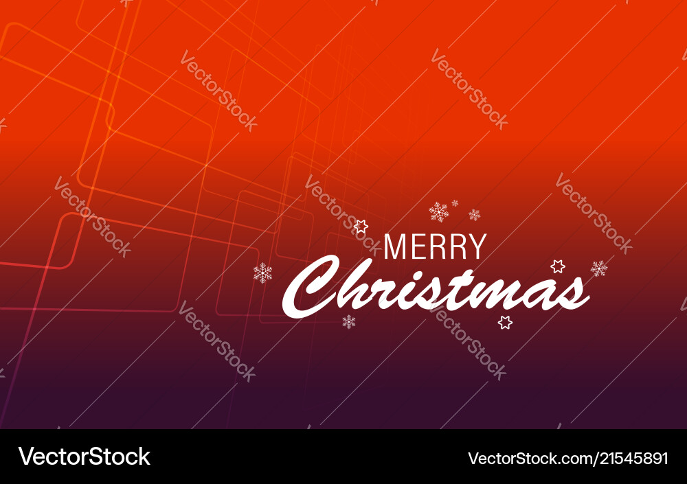 Christmas greeting card text merry Royalty Free Vector Image