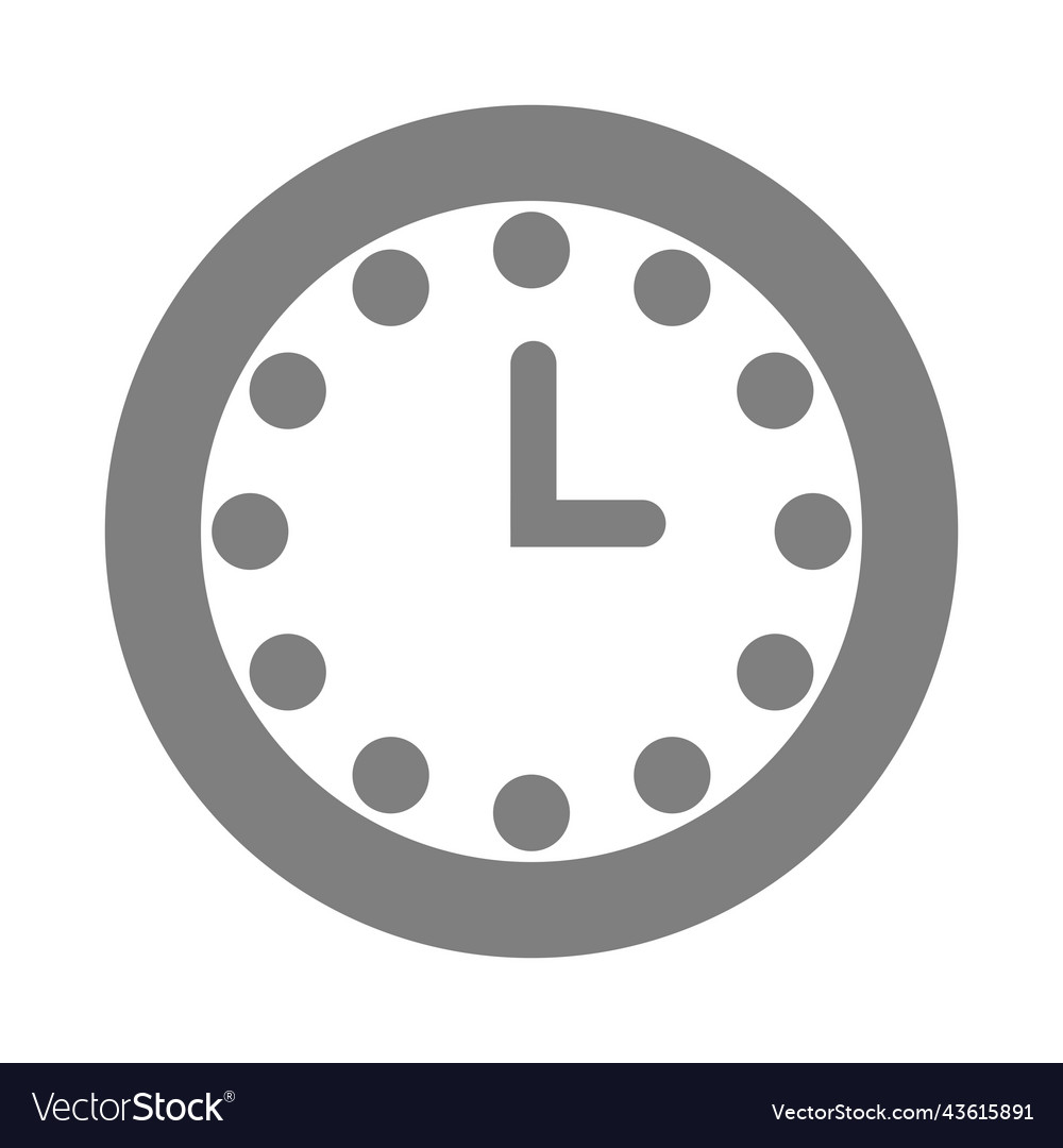 Clock logo Royalty Free Vector Image - VectorStock