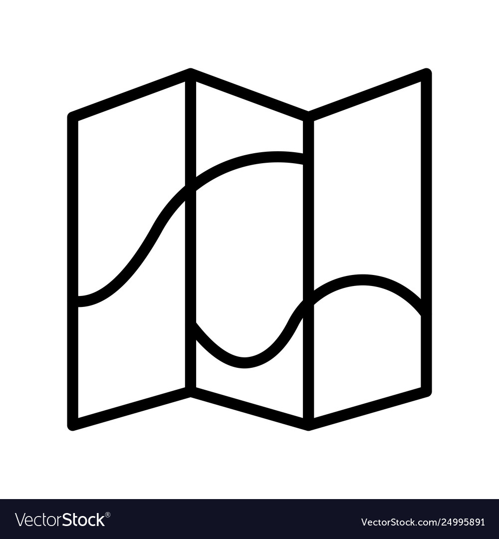 Map Royalty Free Vector Image - VectorStock