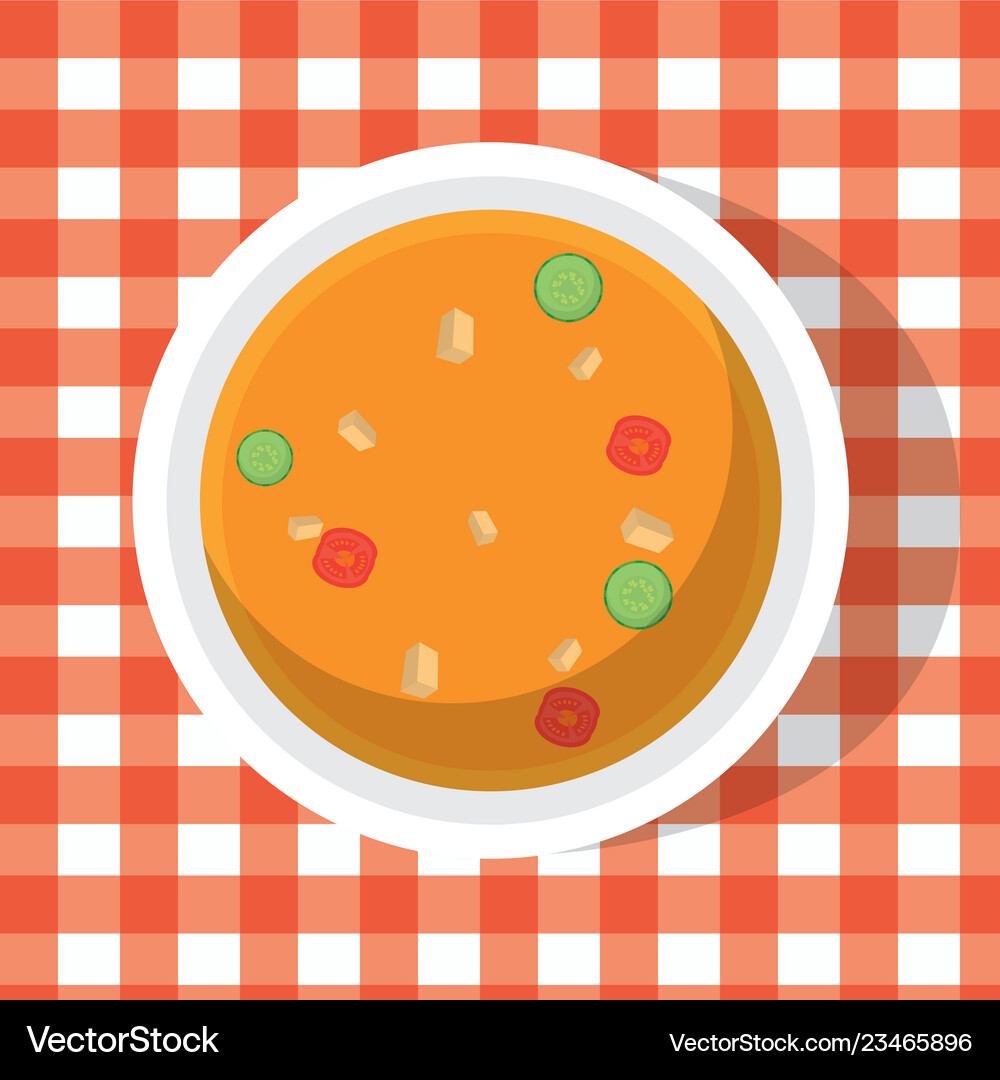 Delicious food cartoon Royalty Free Vector Image