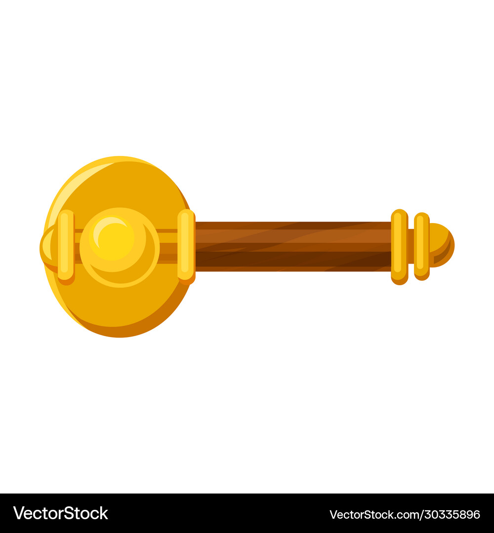 Doorknob iconcartoon icon isolated Royalty Free Vector Image