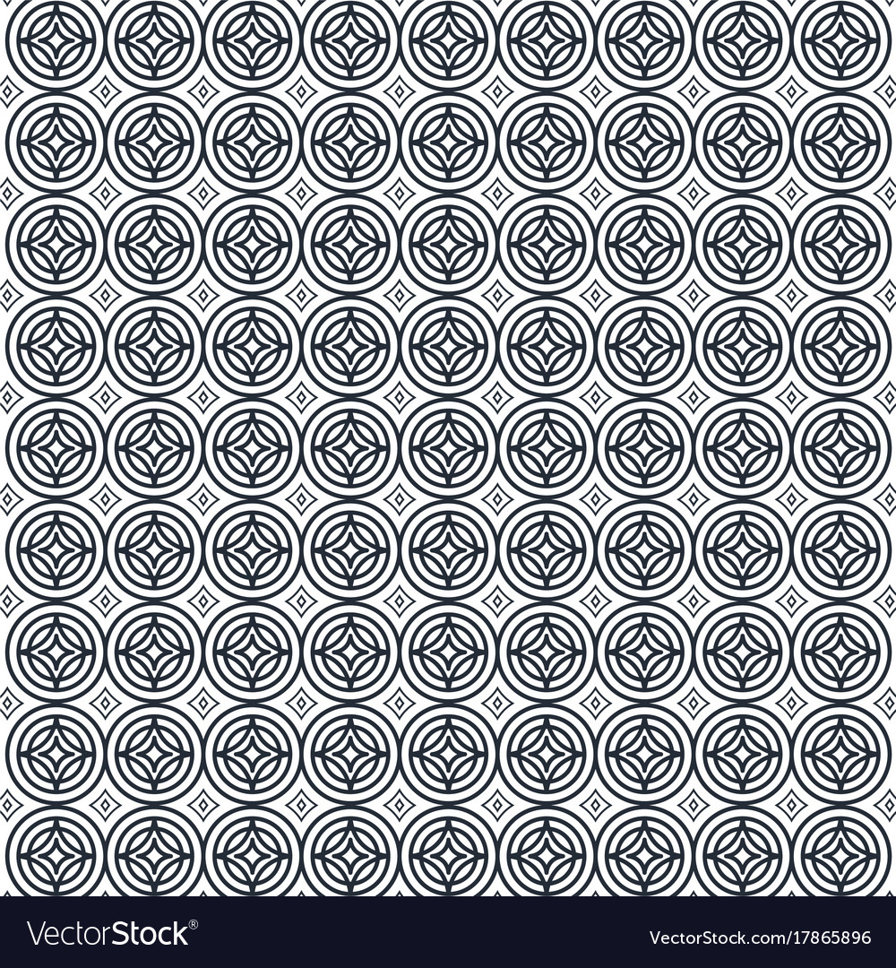 Geometric figures pattern background Royalty Free Vector