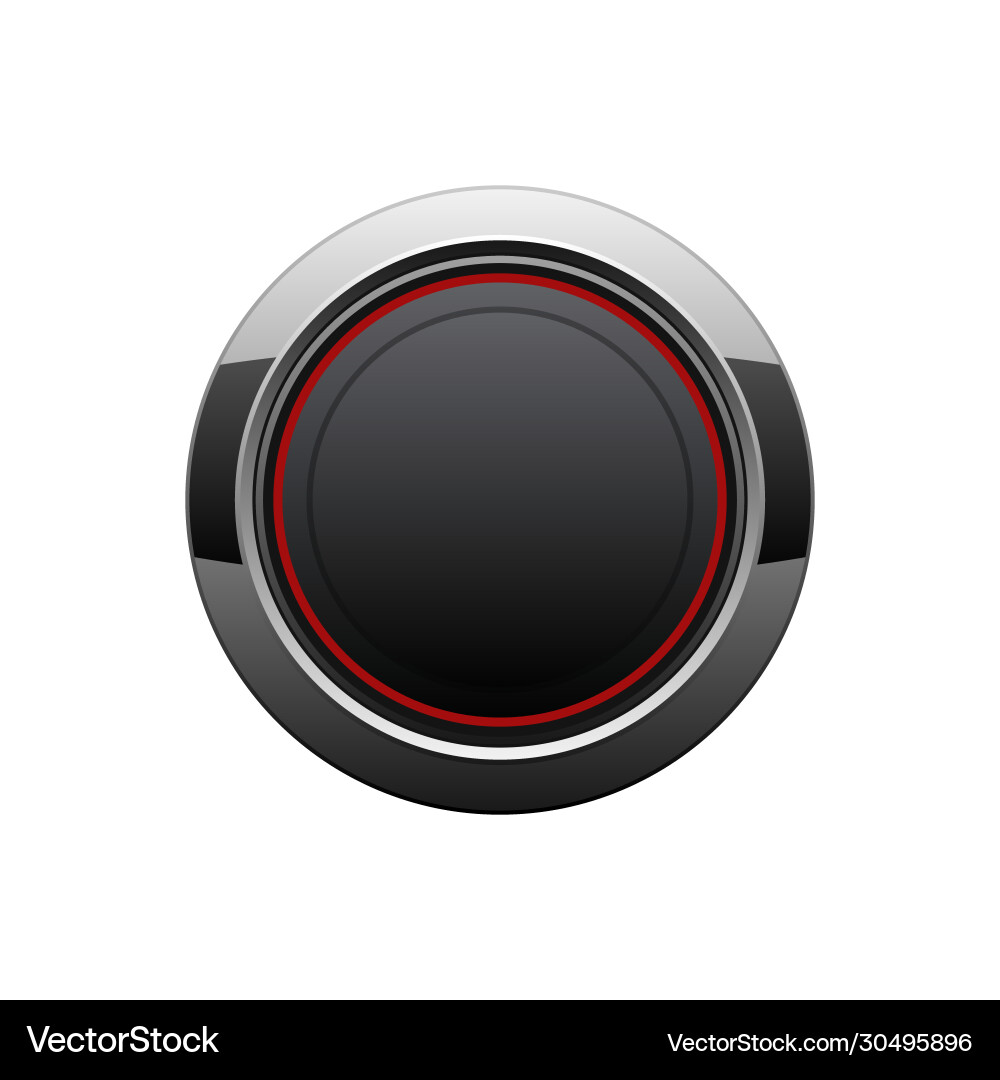 Start engine button Royalty Free Vector Image - VectorStock