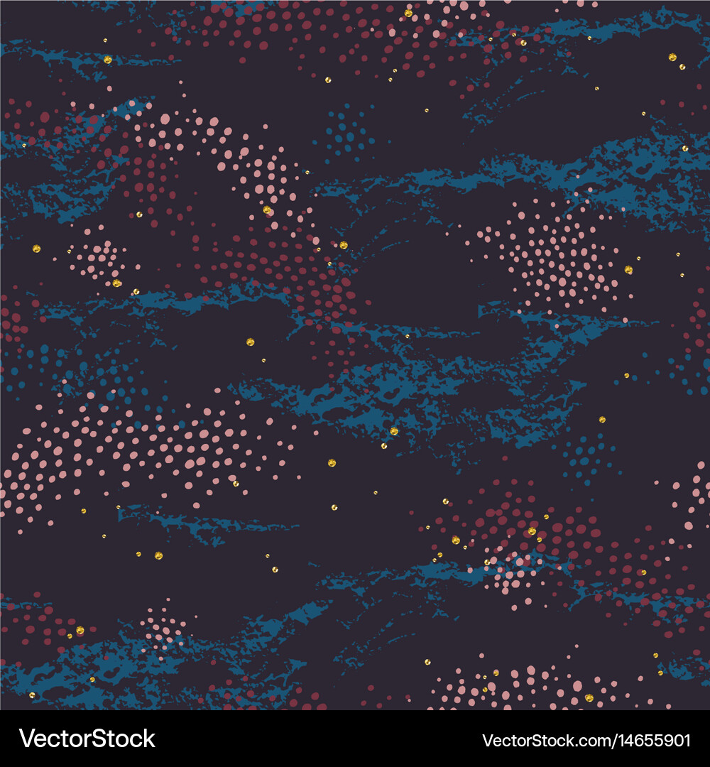 Abstract cosmic seamless pattern Royalty Free Vector Image